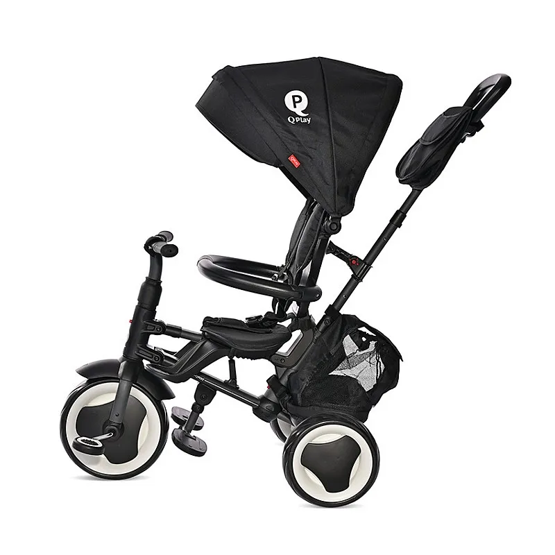 Qplay Триколка RITO PLUS BLACK - 10050440020