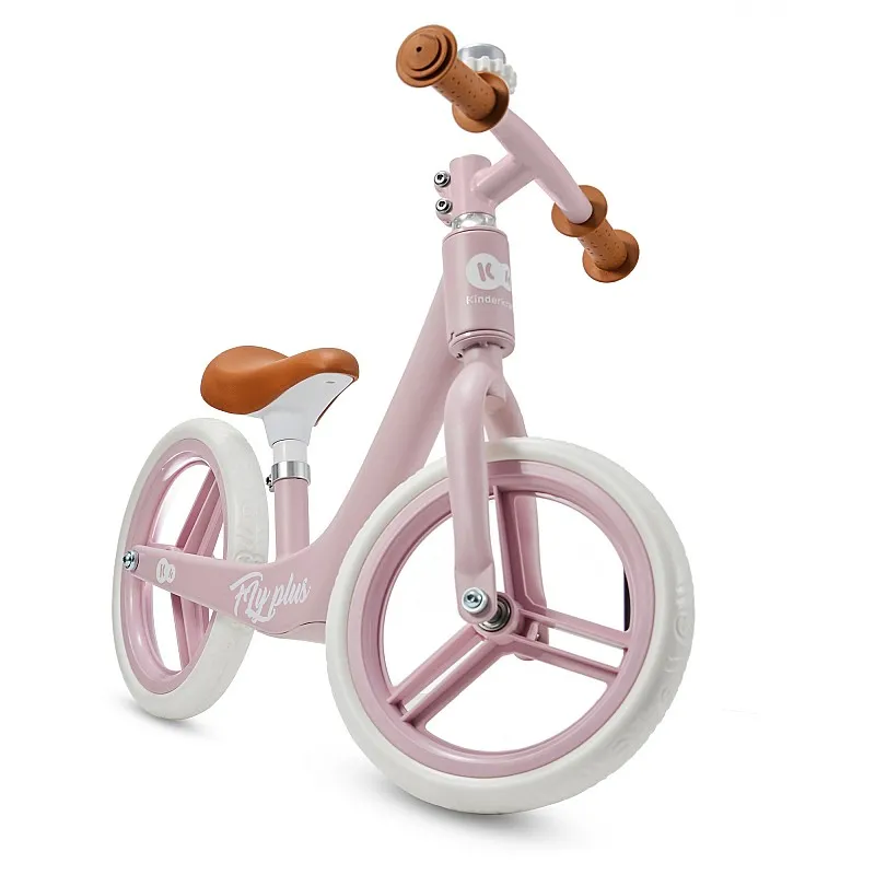 Kinderkraft FLY PLUS колело за баланс POWDER PINK - NEW024315