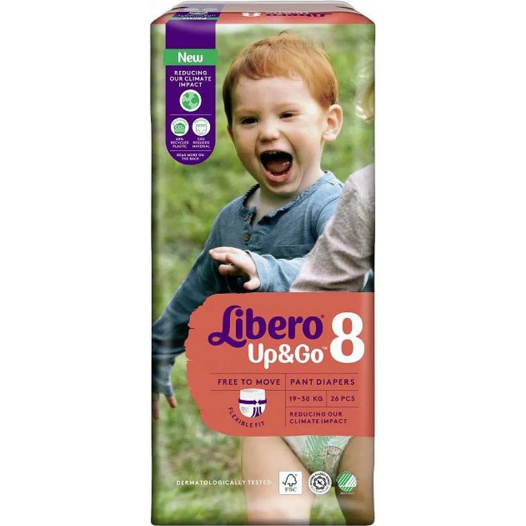 LIBERO 8 Гащи 19-30кг 26 бр.