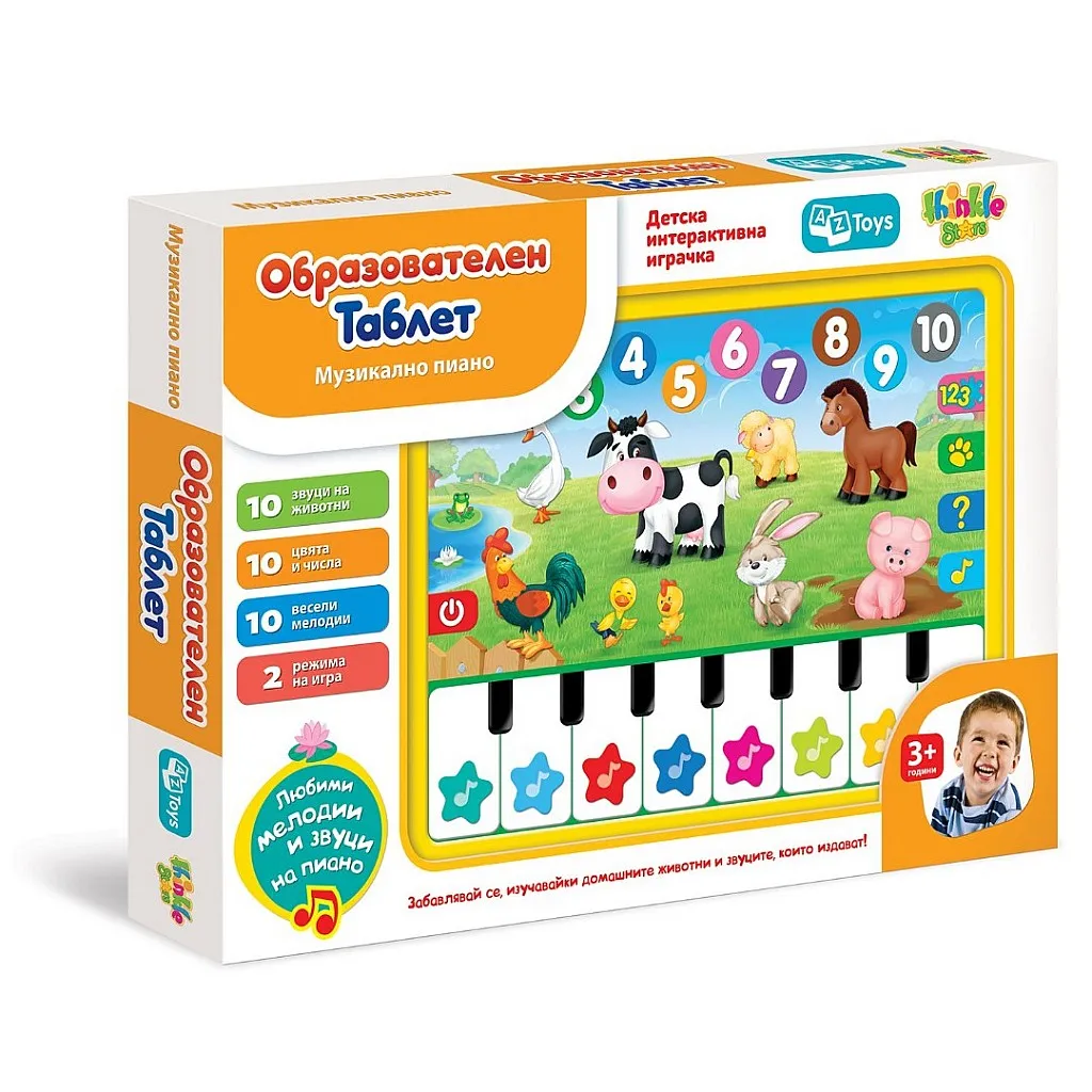 Thinkle Stars Образователен таблет Музикално пиано - TS0166