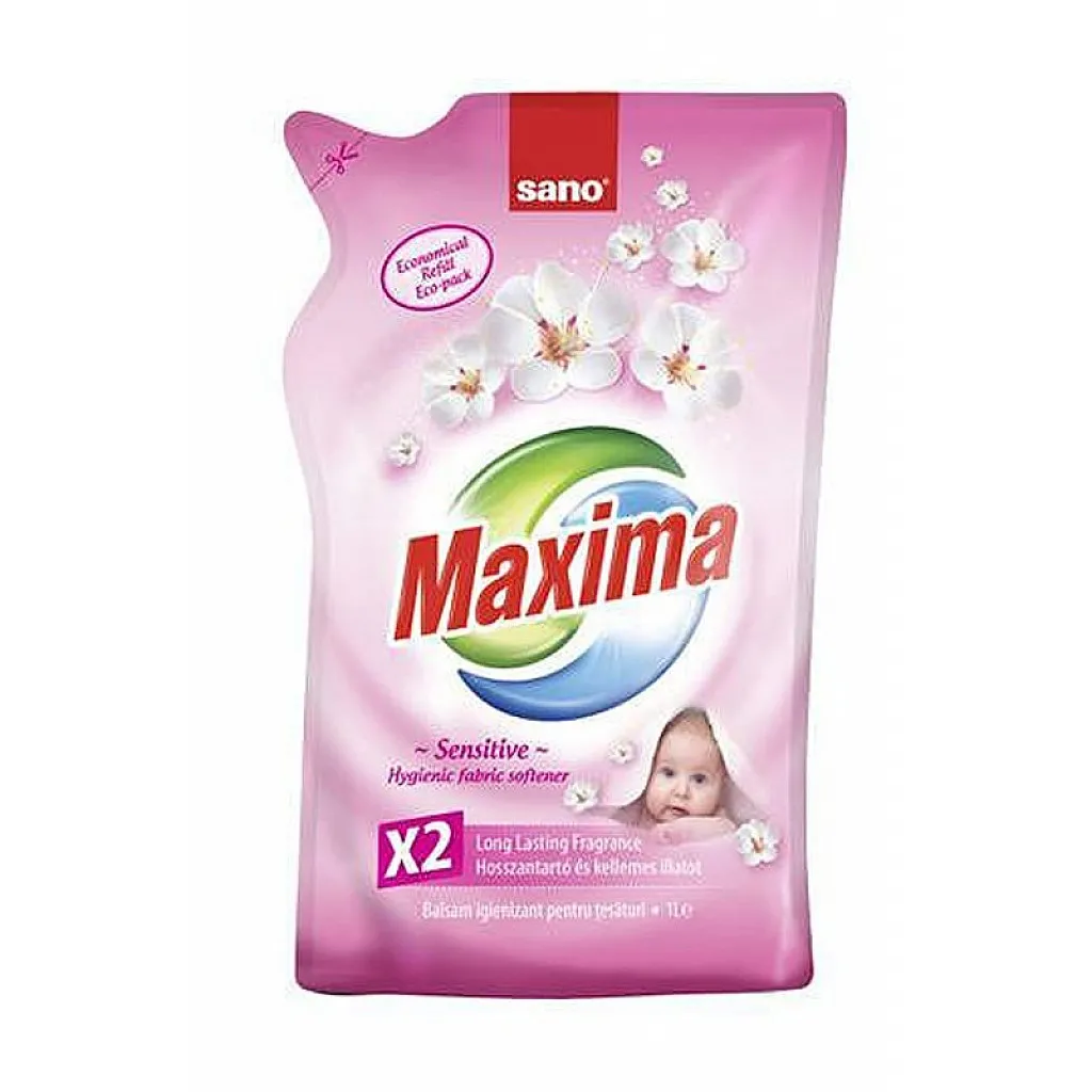 SANO MAXIMA BABY Омекотител sensitive 1л. розов